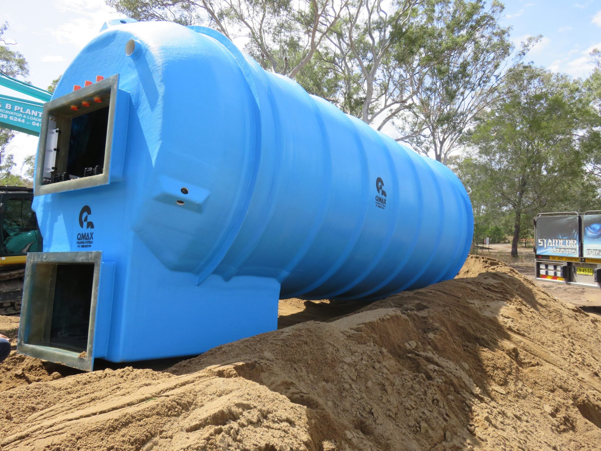Fibreglass Pump Stations for Stormwater and Sewage