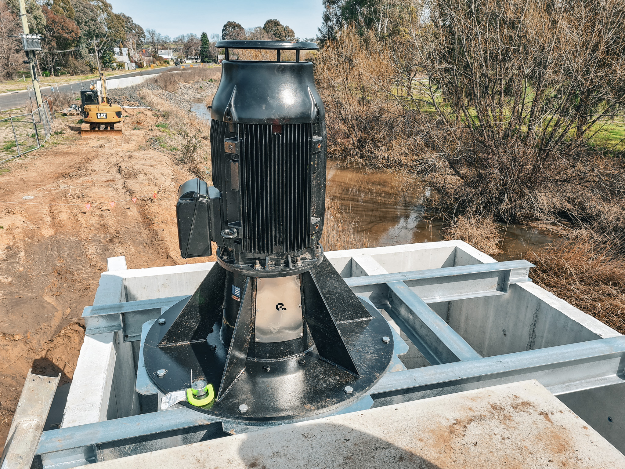 Perthville Flood Levee Pump Station